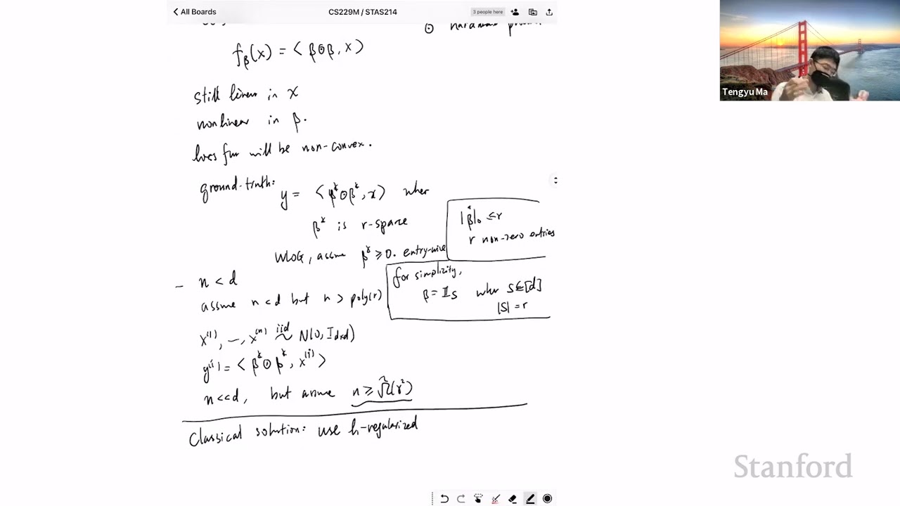 Stanford CS229M - Lecture 15: Implicit regularization effect of initialization