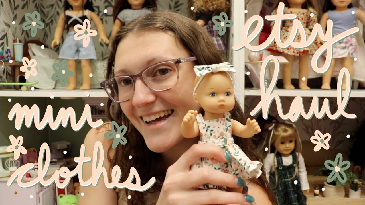 American Girl Itty Bitty Baby Etsy Clothing Haul! | Kelli Maple