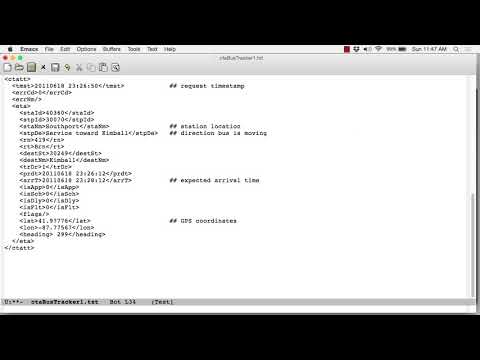 09 01 CTA Bus Tracker Part 1