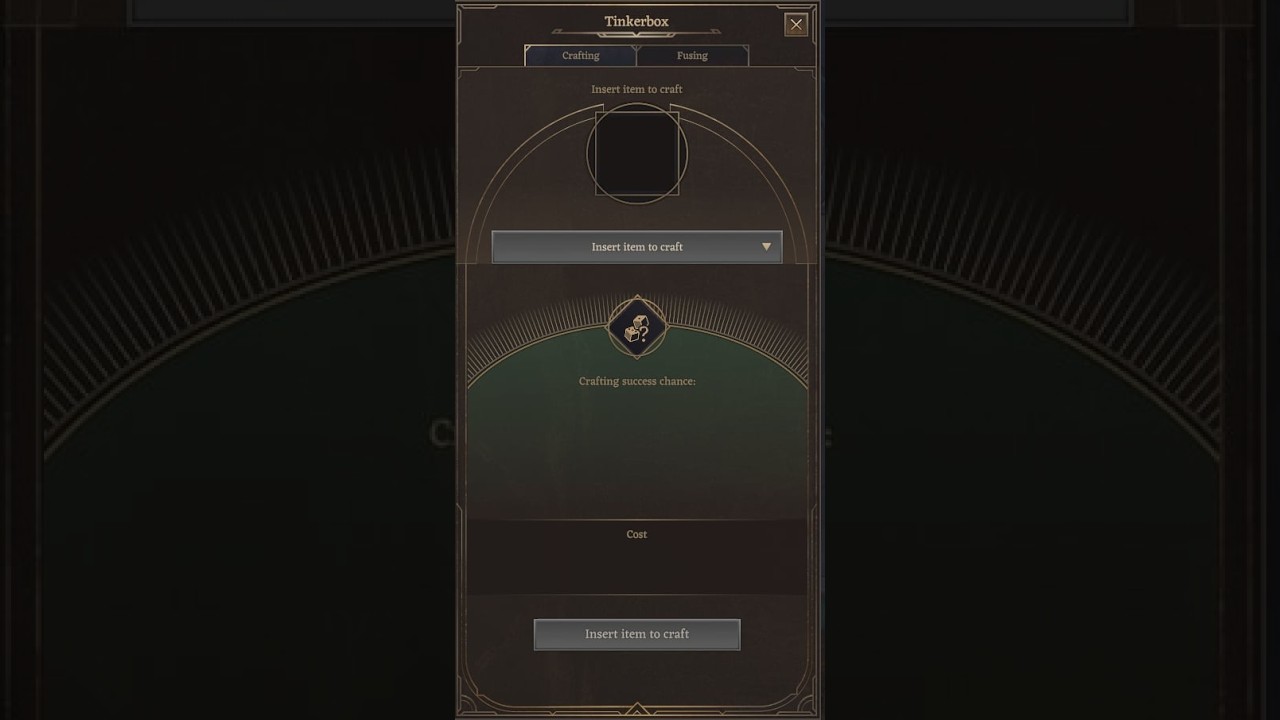 Crystalfall Crafting Quick Guide!
