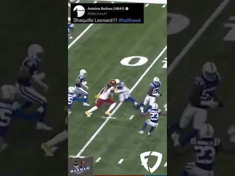 Shaquille Leonard is a certified BALL HAWK ๐ | #NFL #colts