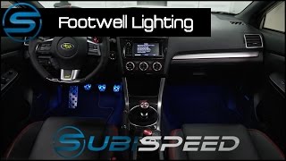GCS RGB Interior Footwell Lighting Kit (Front & Rear W/ Bluetooth ...