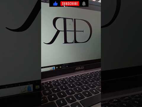 RED logo design process✒️🔥 #logo #branding #viral
