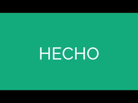 How To Say Done In Spanish