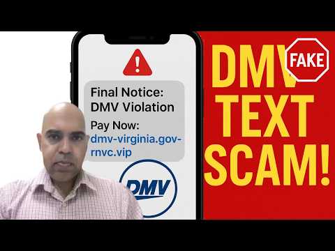 This DMV Text is a Phishing Scam | Watch Out!