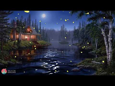 Night Ambient Sounds, Cricket, Swamp Sounds at Night, Sleep and Relaxation Meditation Sounds