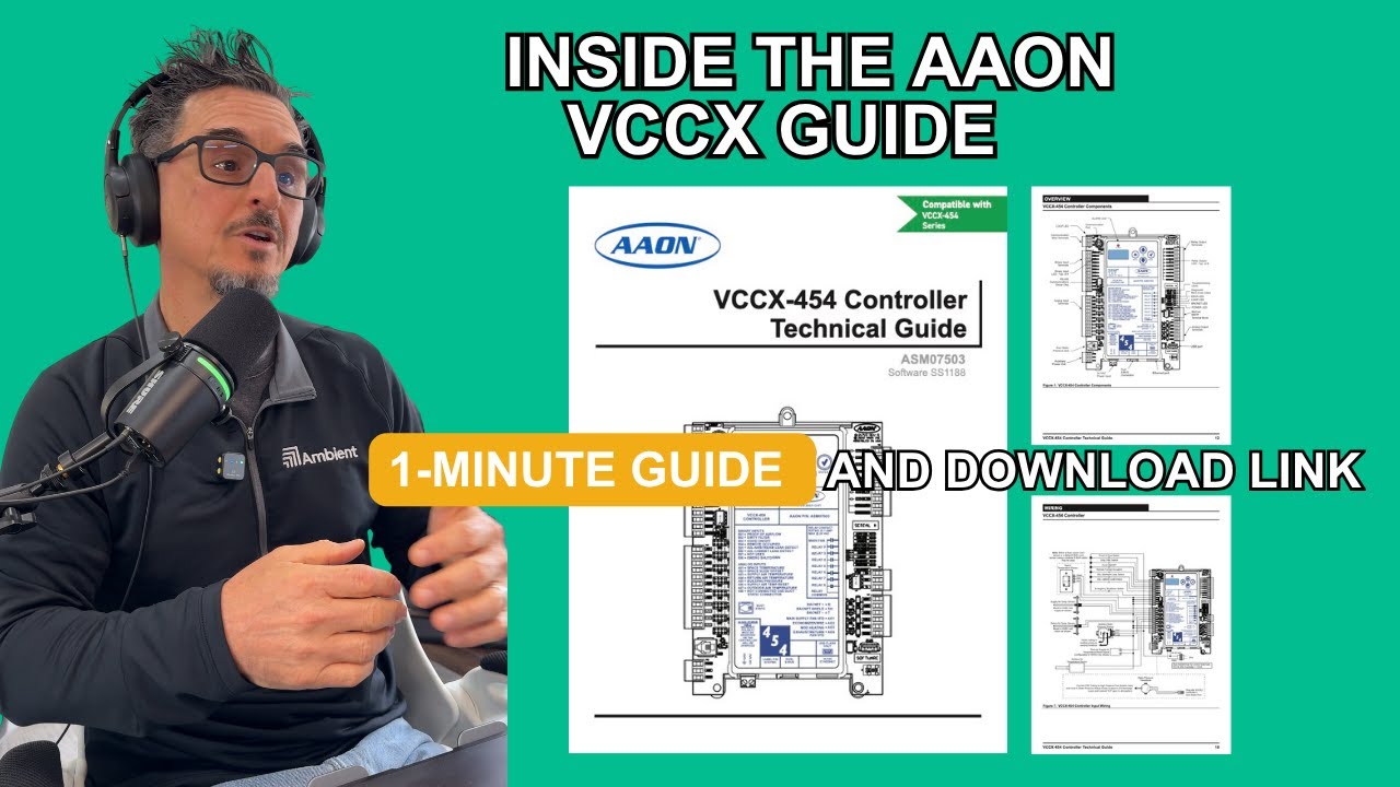 AAON's Main Control Board - AAON VCCX-454 Controller Technical Guide