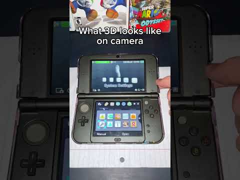 What the 3D effect looks like on camera #3ds #nintendo3ds