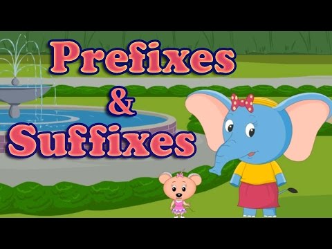 Prefixes and Suffixes - English Grammar, Fun & Educational Game for Children, Grade 2