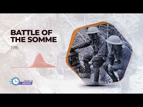 Today in History - Nov 18 1916 - Battle of the Somme