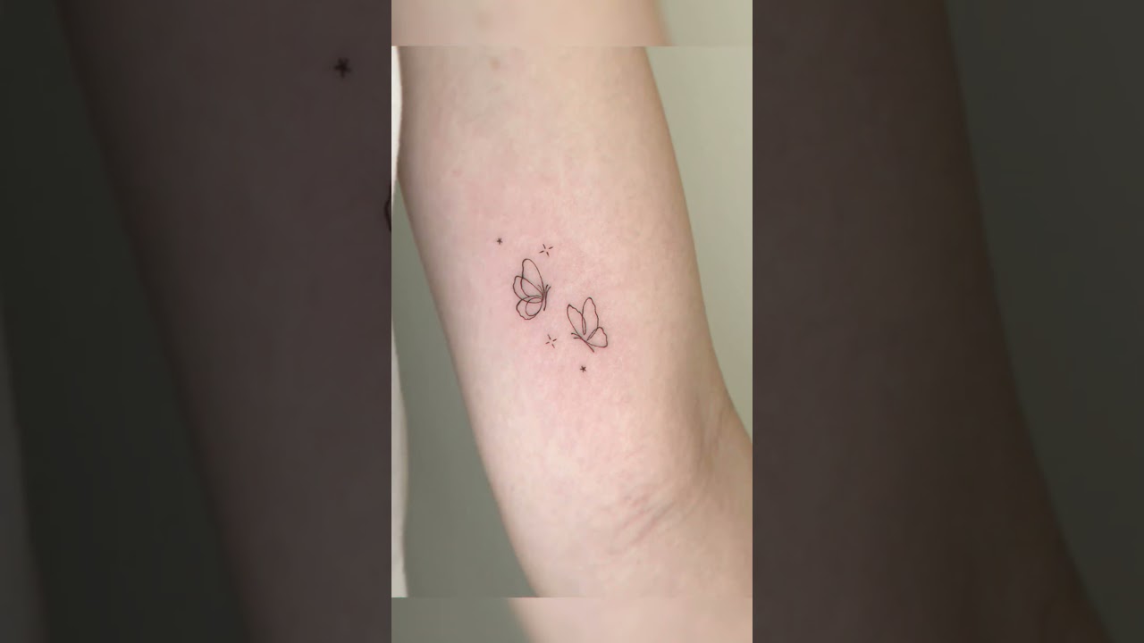 Cute tiny Tattoo Designs 💫 | Small & Aesthetic Tattoo Ideas for Girls ✨ #shorts