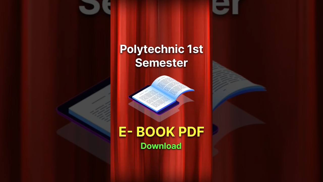 polytechnic book ka pdf kaise download kare 🔥