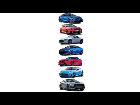 Best 7 NEW Manual Transmission Sportscar You Should BUY!