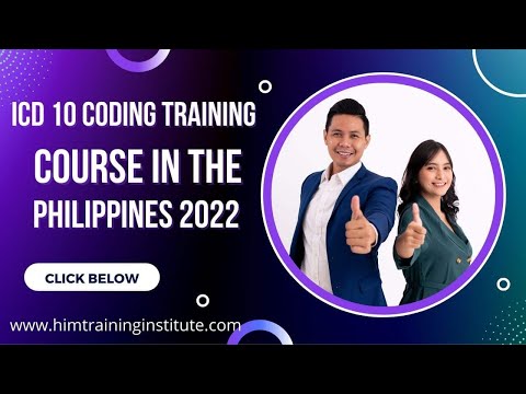 icd 10 coding training course in the philippines 2022