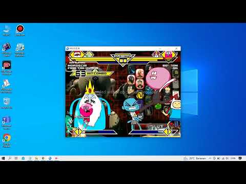 Mugen Battle Team Mordecai vs Team Benson