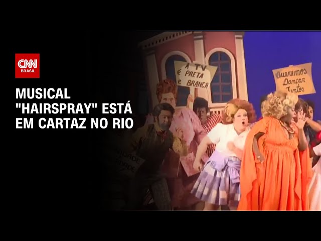 Musical “Hairspray“ estreia no Rio de Janeiro com Tiago Abravanel | CNN Brasil