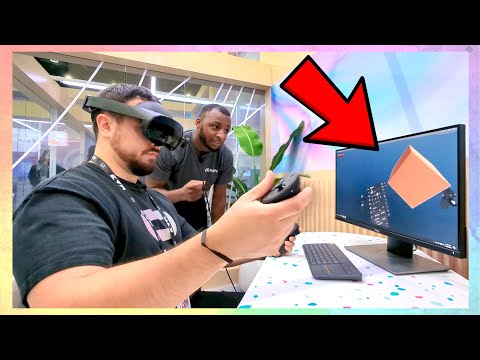 I Tried the QUEST PRO on a PC!!!