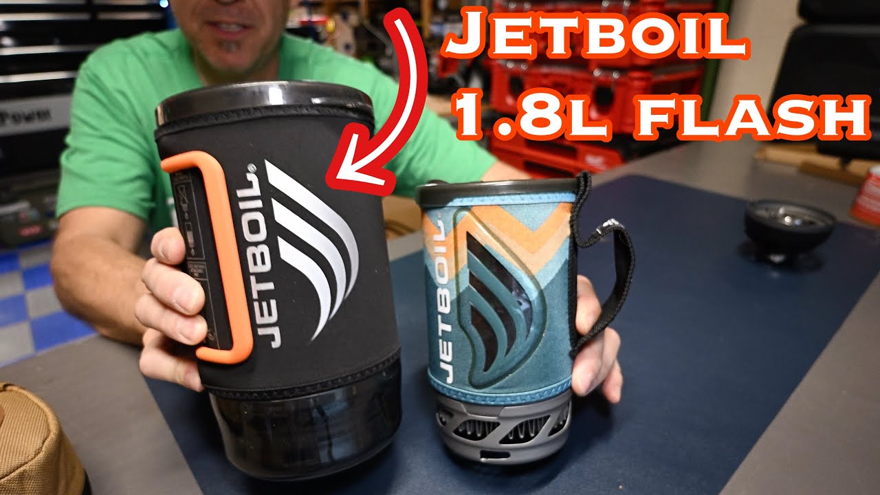 JetBoils LARGEST Flash cooking stove yet.  Flash 1.8L camp stove