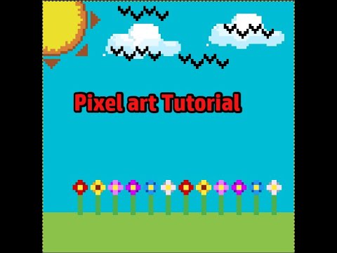 Pixel art Tutorial 1 | Drawing and Learning Some Basic Tools | Sidsang