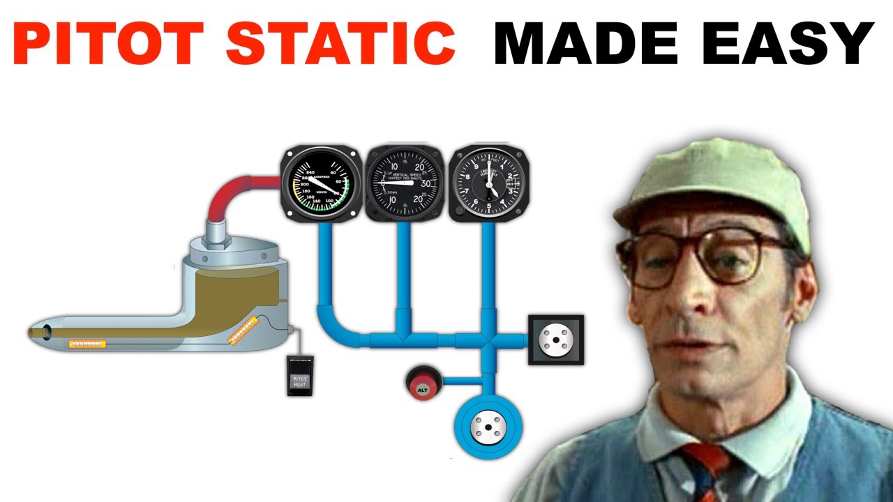 The Pitot Static System Explained (for IFR pilots)