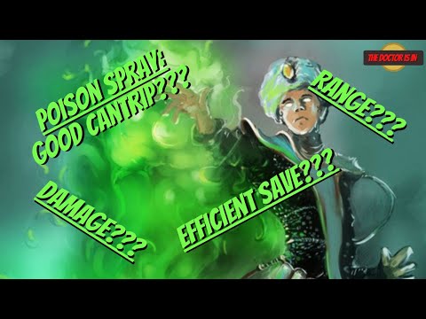 How Bad Is The Cantrip Poison Spray In Dungeons and Dragons 5E Doctor's Spell Prognosis