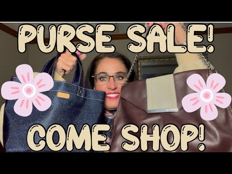 PURSE SALE! Hobo, Coach, B. Makowsky, Consuela, Banana Republic, Vera Bradley Leather, Vintage Bags