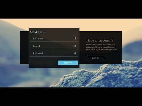 Bootstrap Signup Form Code | Signup Form Using Bootstrap | Sign up Form Using Bootstrap Source code