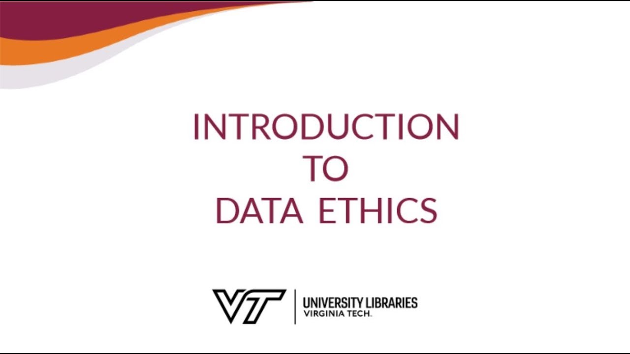 Introduction to Data Ethics