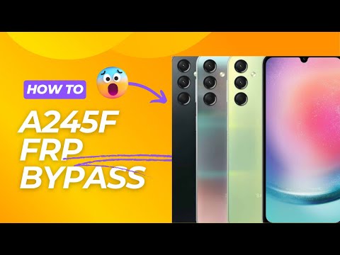 Samsung A24 FRP Bypass | Samsung A24 Unlock FRP Google Account Lock | New Method