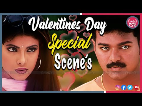 Thalapathy Vijay Best Love Scenes | Thamizhan Movie | Valentine's Day Special | Truefix Movieclips