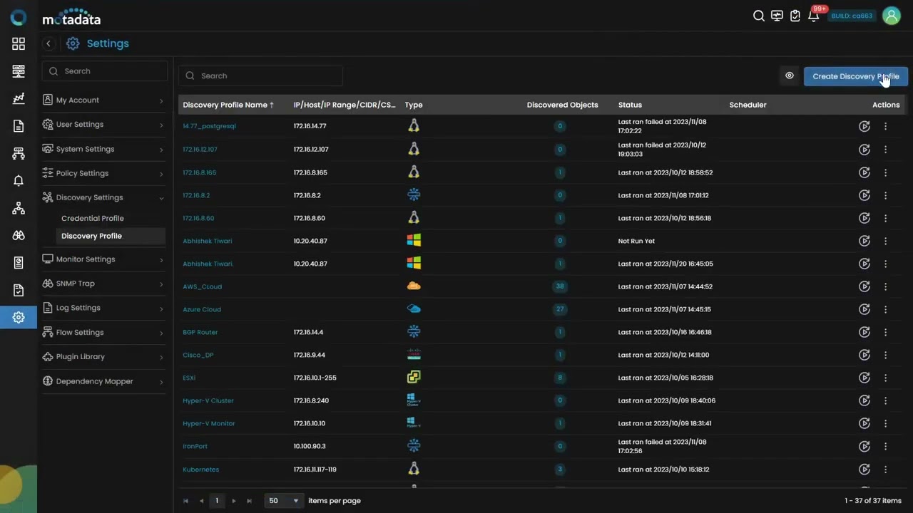Motadata AIOps - Discovery of Virtualization Devices