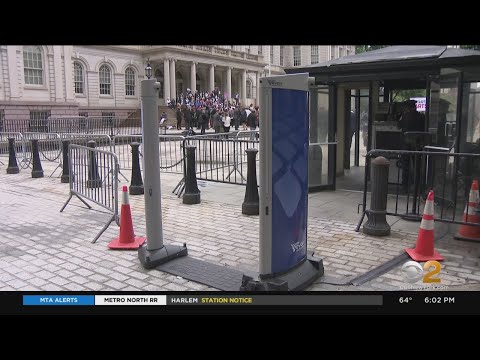 New York City Hall testing out high-tech weapons detection system
