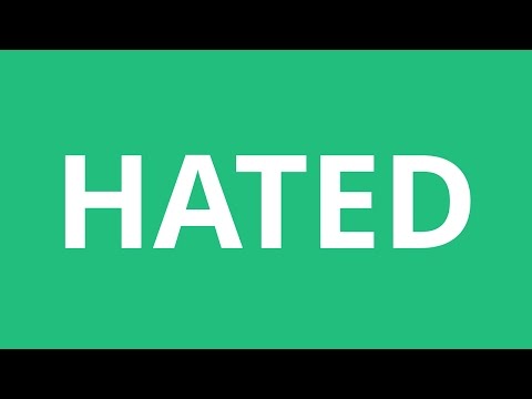 How To Pronounce Hated - Pronunciation Academy