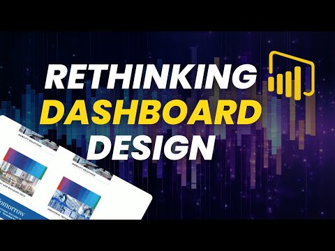 Rethinking Dashboard Design