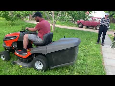 Husqvarna TC242T. Обзор, кошение и отзыв о покупке.
