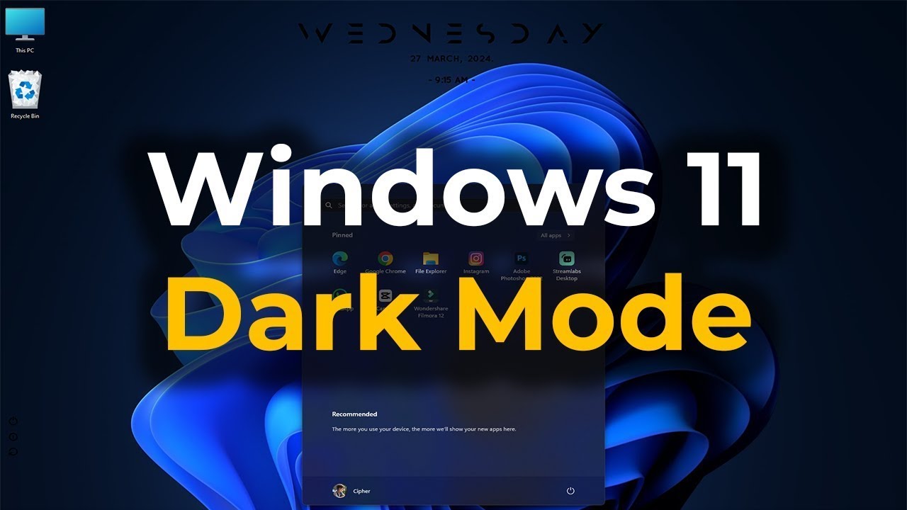 How to Easily Switch Between Dark and Light Themes on Windows 11 | Customize Your Experience