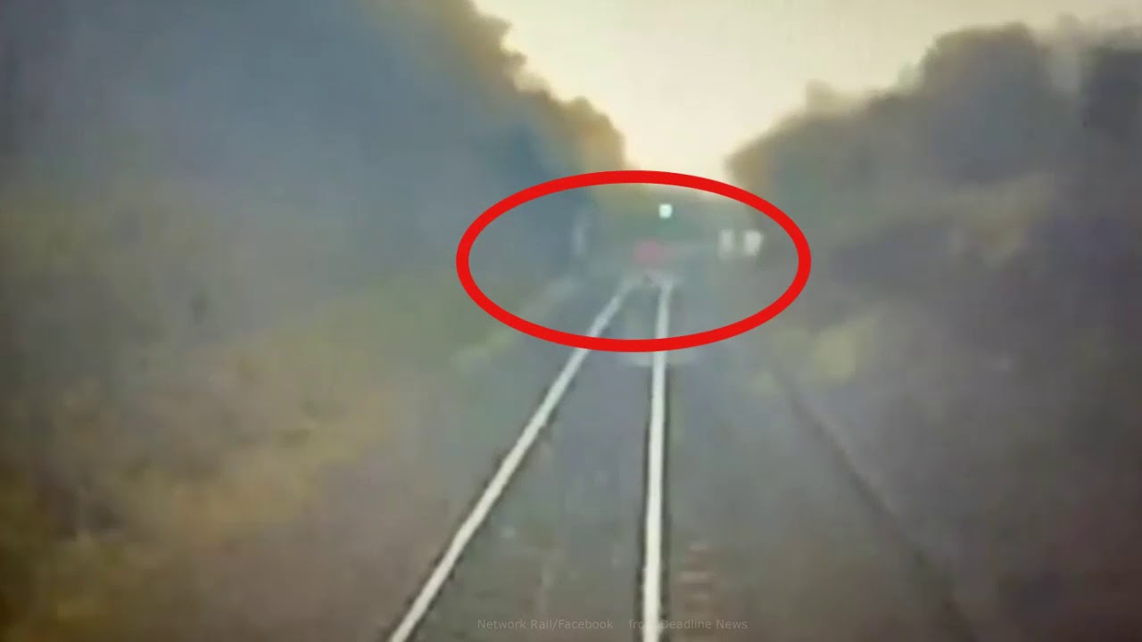 Terrifying moment 