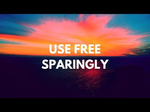 Use the word FREE Sparingly