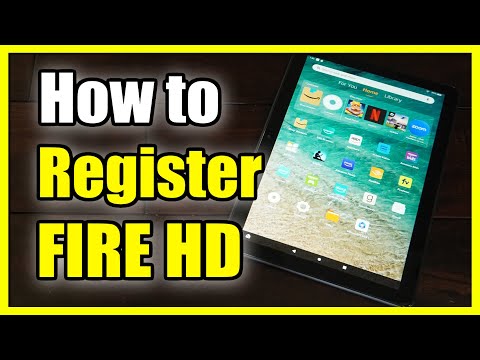How to Register Account on Amazon Fire HD 10 Tablet (Fast Tutorial)