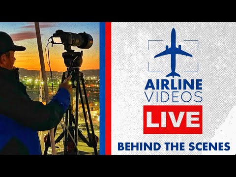 Behind the Scenes of Airline Videos Live at LAX