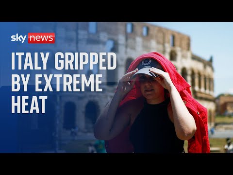 Cerberus heatwave: Italy gripped by extreme heat