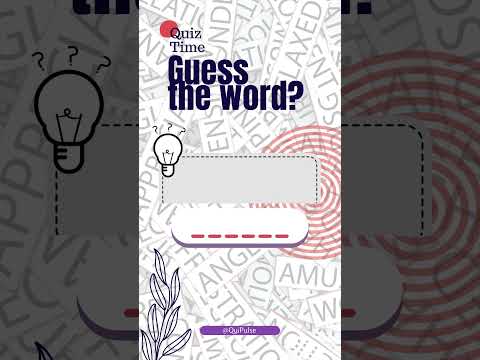 Ultimate 6-Letter Word Challenge! Can You Guess? 🤔