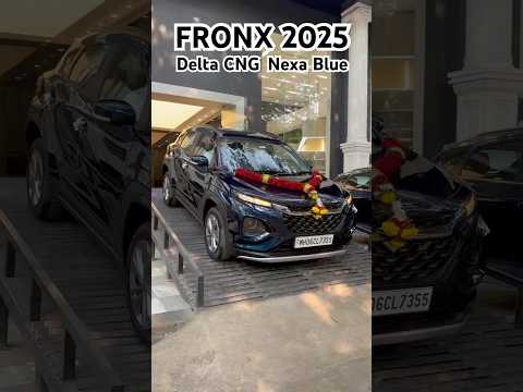 Fronx Delta CNG Blue 2025 | Happy Family | #nexa #fronx #marutisuzuki #shortsviral #shorts