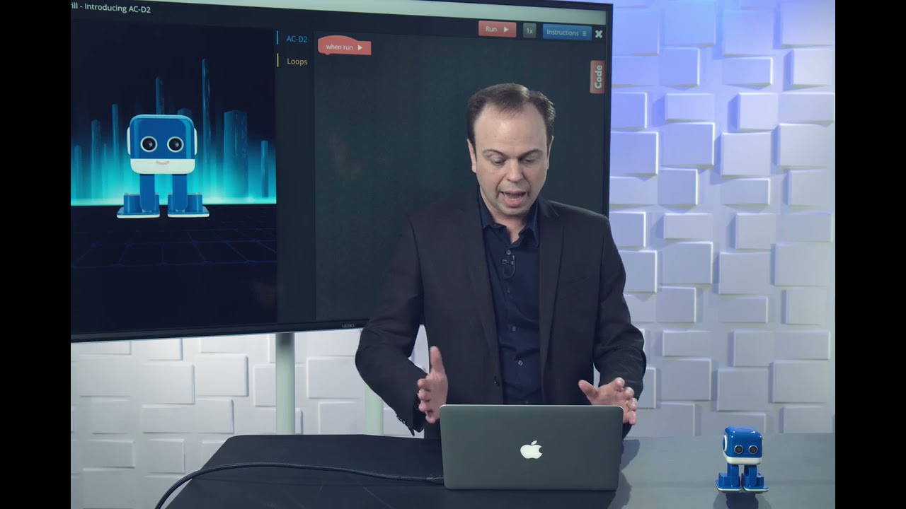 Acellus Robot AC-D2 Robotics Dance Programming