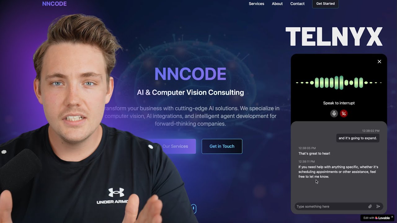 Building A Voice AI Agent and WebApp From Scratch With Telnyx
