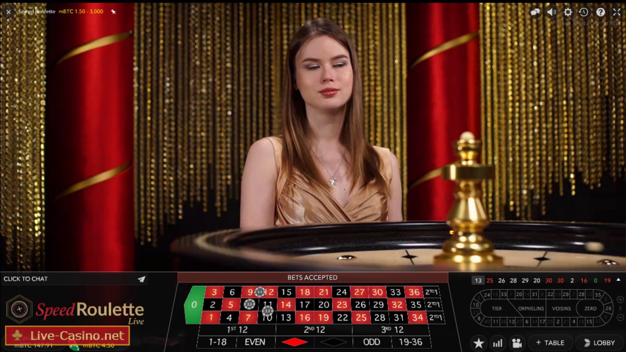 Speed Roulette Evolution Gaming