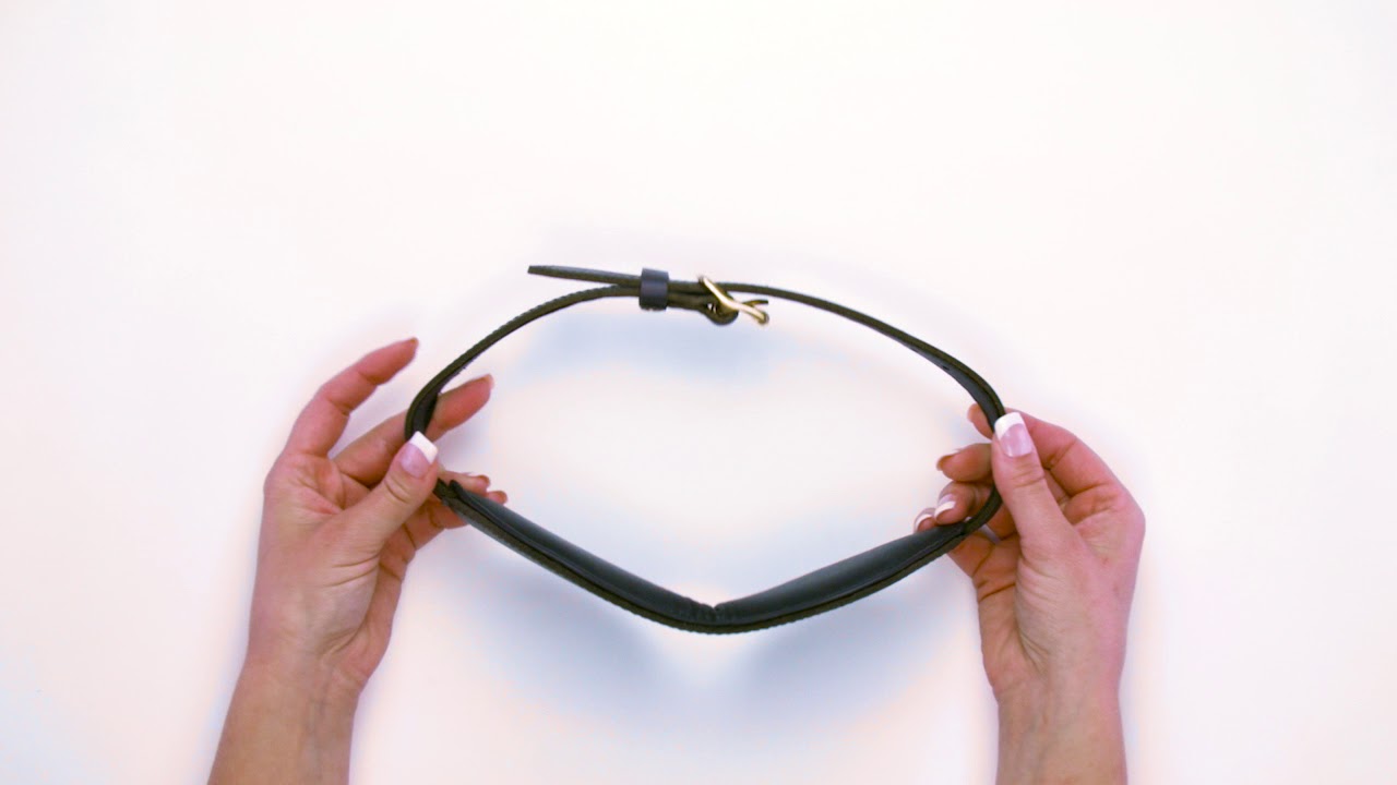 Coco de Mer Leather Blindfold