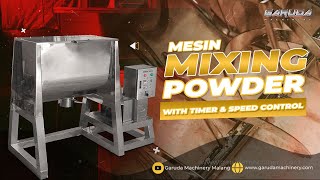 Jual MESIN MIXER RIBBON WITH TIMER + SPEED CONTROL KAPASITAS 100KG ...