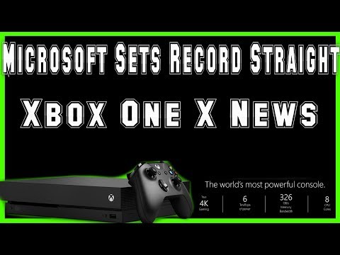 Microsoft FINALLY Sets The Record Straight With The Xbox One X! Gamers Are Loving It!