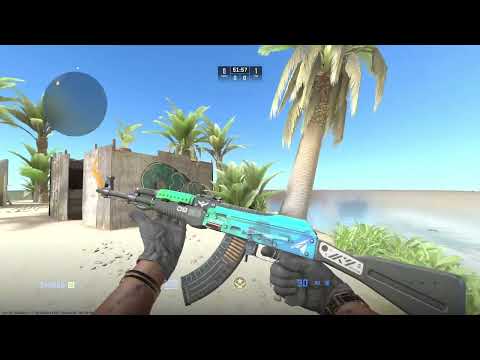 StatTrak AK-47 Ice Coaled (Field-Tested) Showcase